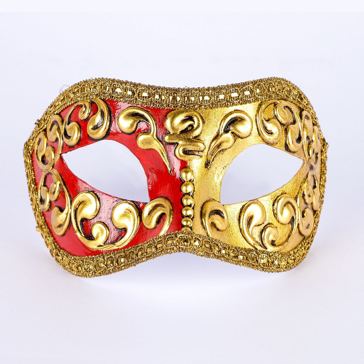 Red Masquerade Masks - Red Venetian Masks | VIVO Masks