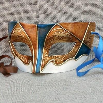 Colombina New Harlequin 4 Masquerade Mask | VIVO Masks