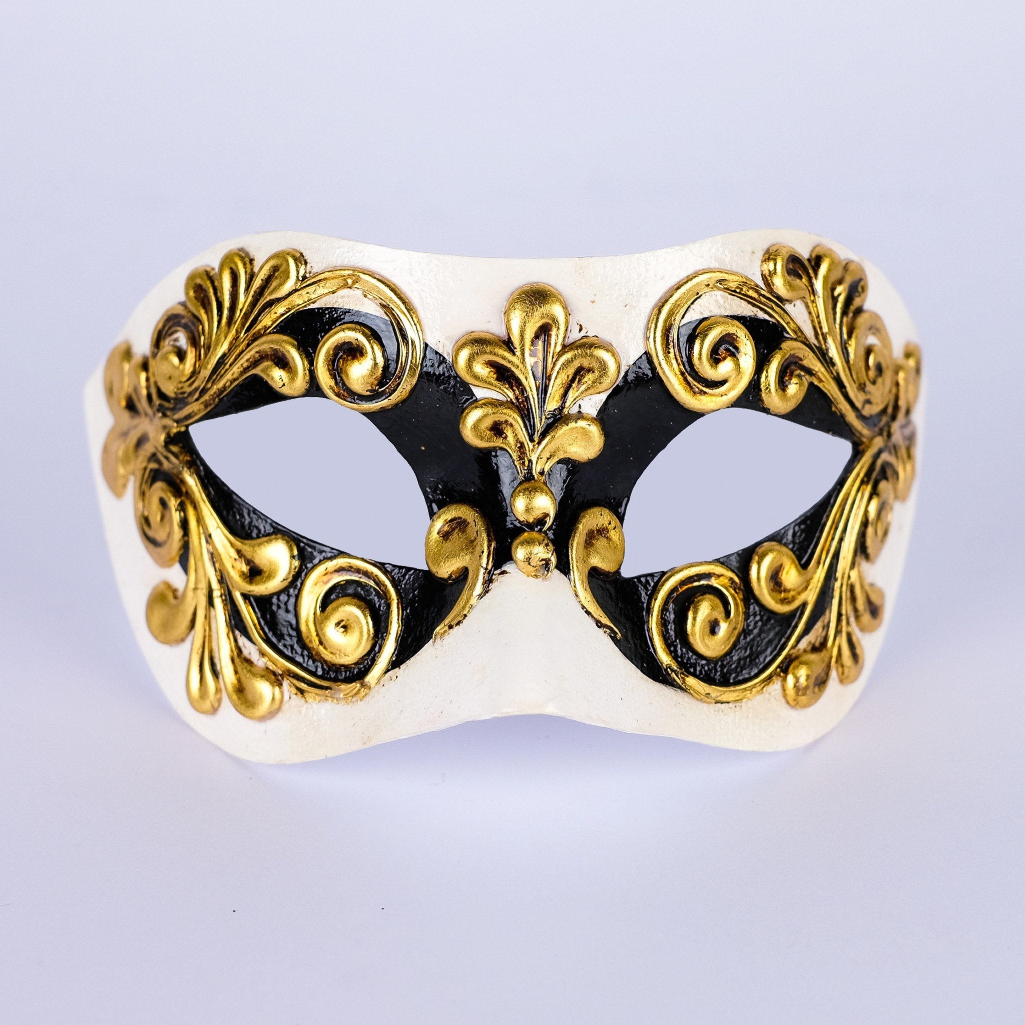 Colombina Occhi Black Masquerade Mask | VIVO Masks