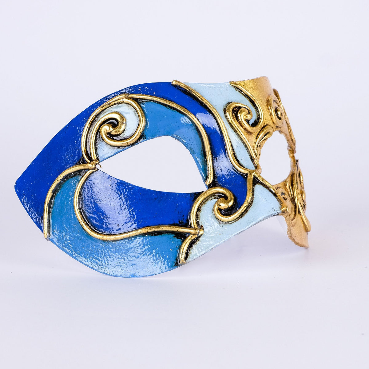 Blue Masquerade Masks - Blue Venetian Masks | VIVO Masks