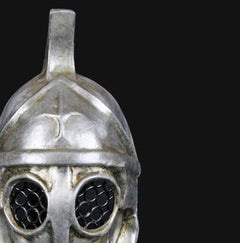 The Silver Roman Gladiator Masquerade Mask | VIVO Masks